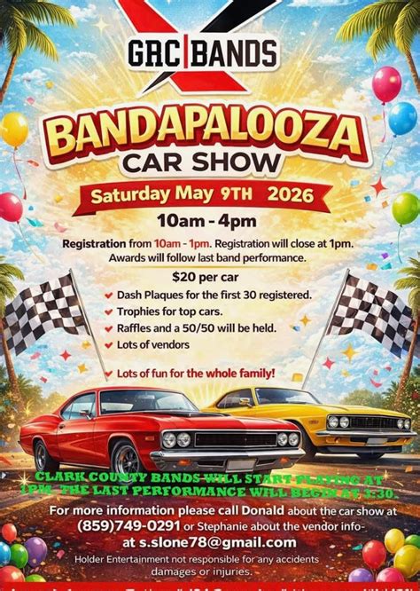 Grc Banda Palooza Car Show Winchester Ky Carcruisefinder
