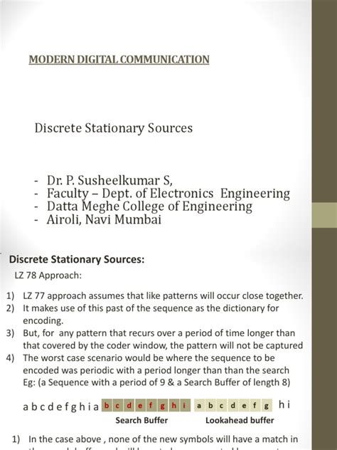 Modern Digital Communication Discrete Stationary Source Coding Pdf