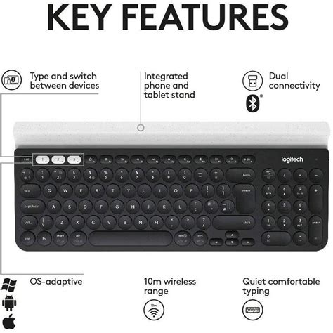 Logitech K780 Multi Device Wireless Keyboard Computers And Tech Parts And Accessories Computer