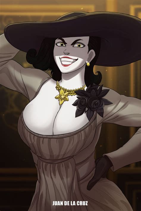 Pin On Alcina Dimitrescu1 Anime Art