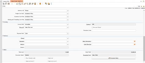 Sales Order Header Konnect Erp Help
