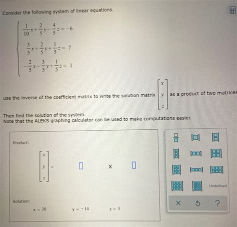 solve the system of linear equations by graphing calculator tessshebaylo
