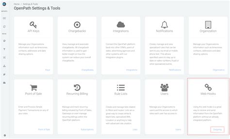 Setting Up OpenPath Webhooks OpenPath Inc