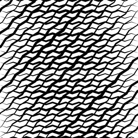 Wavy Waving Zigzag Lines Crosshatch Grid Mesh Pattern Abstract Curvy Criss Cross Lines