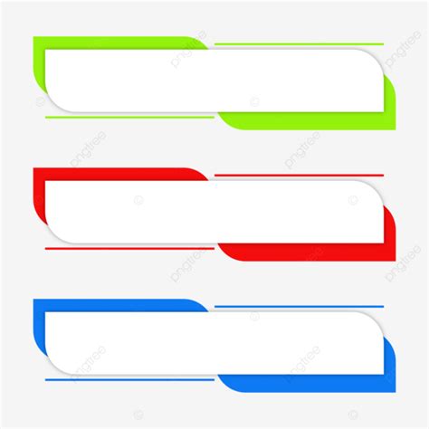 Colorful Creative Text Box Design Vector Textbox Text Box Creative Text Box Design PNG And