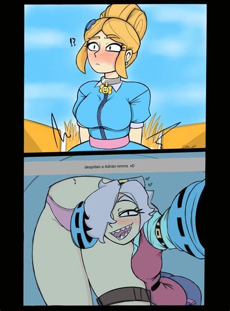 Rule 34 1girls Blonde Hair Blush Blushing Brawl Stars Colette Brawl
