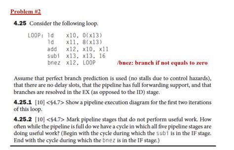 Solved Problem Consider The Following Loop Assume Chegg