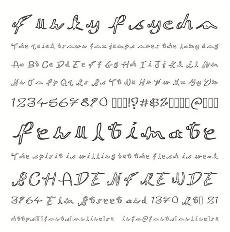 Funky Psycho Font