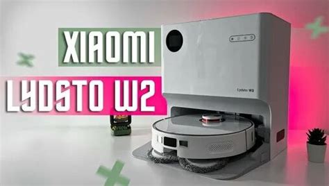 ОН МОЕТ ПОЛЫ ! НЕ Протирка! Робот Пылесос Xiaomi Lydsto W2 Большой ...