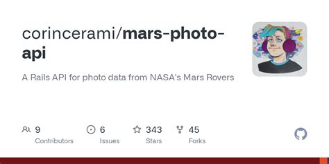GitHub Corincerami Mars Photo Api A Rails API For Photo Data From NASA S Mars Rovers