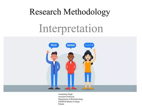 Research Methodology Interpretation Pptx