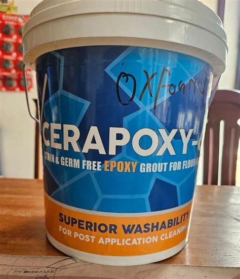 5kg Cerapoxy 63 Epoxy Grout At Rs 2931 एपॉक्सी दरार भरने का तरल चूना In Chengamanad Id
