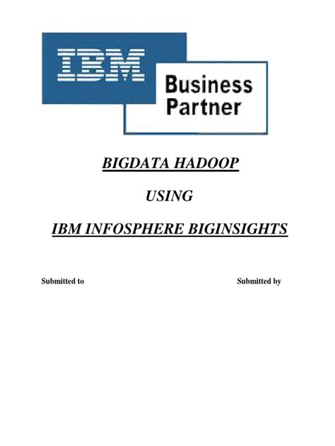 Hadoop Report Pdf Apache Hadoop Data Warehouse