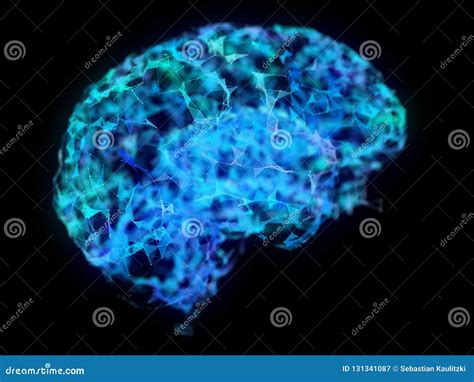 Abstract Plexus Structure Connection Concept Futuristic Technological