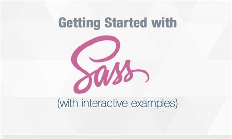 Best Sass Tutorials A Comprehensive Guide To Sass Sass Tutorial Tutorial Sass