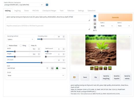Stable Diffusion WEB UI Browser Based AI For Creative Image Generation And Editing Aitoolnet