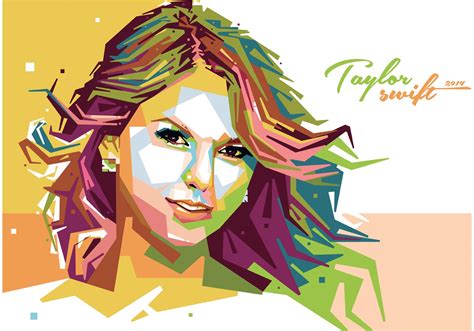 Taylor Swift Vector Portrait Download Free Vector Art Stock Graphics And Images