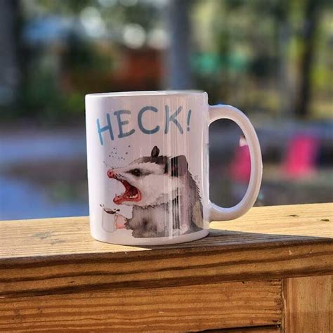 Cute Opossum Angry Opossum Mug