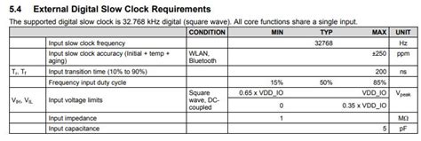 wl1837mod need chip wl18307mod use a crystal 32 768khz wi fi forum