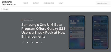 Samsung Deleted Its Android 14 One UI 6 Beta Announcement For The Second Time Huawei Central