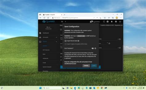 How To Backup Config File On Truenas Server Decode