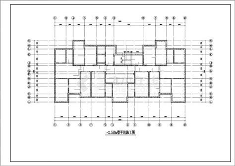 剪力墙住宅结构平法施工cad详图 居住建筑 土木在线