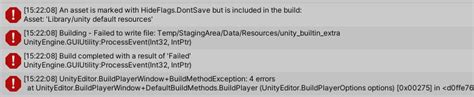 Cant Build Project Because Of These 4 Errors Questions And Answers