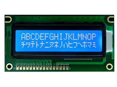 16 2 Character Type LCD Module KLS Connector