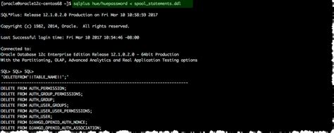 On Update Cascade Oracle G Support Discnewline