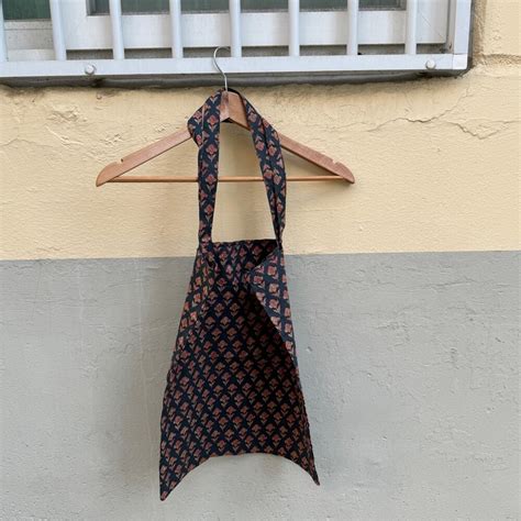 Rukish 인도 원단 코튼 패브릭 에코백 5종