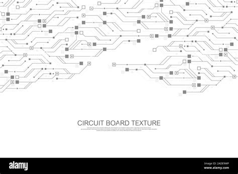 Technology Abstract Circuit Board Texture Background High Tech
