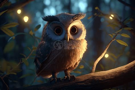 卡通猫头鹰图片素材 正版创意图片600066875 摄图网