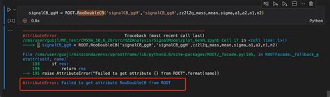 Failed To Get Attribute Roodoublecb From Root With Pyroot Roofit And