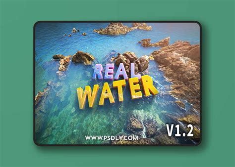 Realwater1 2 Water Shader Addon Blender