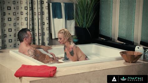 NURU MASSAGE Perfect Masseuse Sarah Jessie Gives The BEST Prove Her Client Wrong PART 1