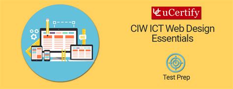 Ict Web Design Essentials Test Course Material Ucertify