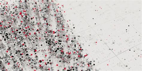 Abstract Data Clusters Visualization Ai Technology Neural Patterns