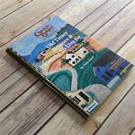 Vintage Cracker Barrel Cookbook Recipes And Proverbs To Live By Vol 1 Vintage Cracker Barrel Cookbook Recipes And Proverbs To Live By Vol 1