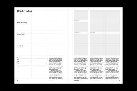 A4 Brochure Grid System For Indesign Grid System Indesign Brochure Layout