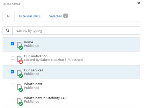 Github Ensodxsitefinity Forums Multiple Page Selector In Widget