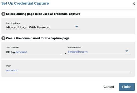 Add A Credential Capture To Email Template Phriendly Phishing