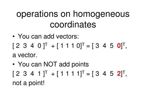 Ppt Exploring Matrix Transformations For 2d And 3d Graphics