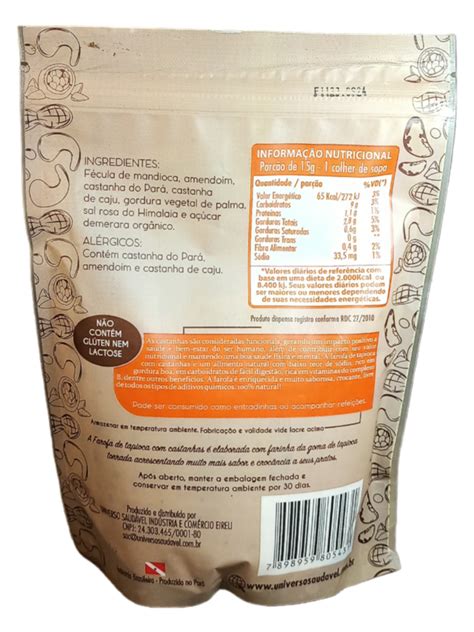 tapioca farofa with chestnuts amazon flavors