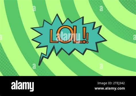 Animation Of Comic 5 Options Text Over Multiple Comic Speech Bubbles With Comic Sound Effects