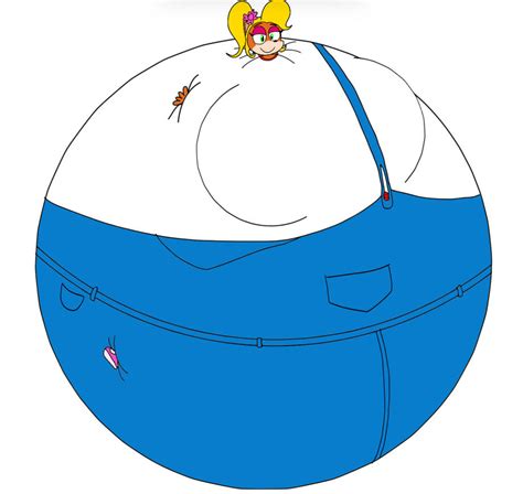 Coco Bandicoot Inflated By Skyb2012 On Deviantart