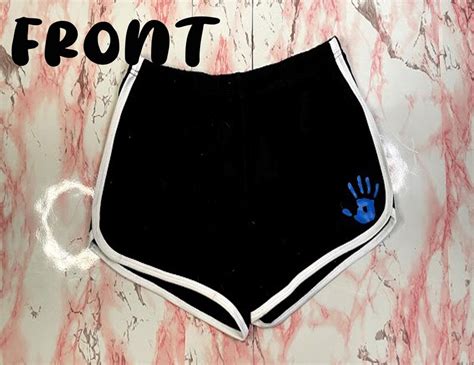 Anime Themed Booty Shorts Shigaraki Etsy