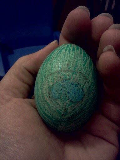Peacock Easter Eggs