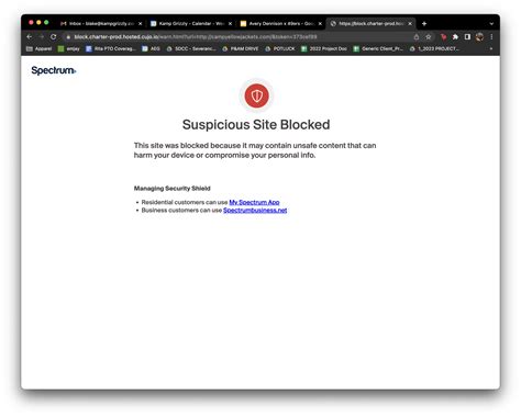 Dangerous Web Page Blocked Pages Content Squarespace Forum