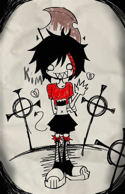 Emo Girl By Aldoxpegaka On Newgrounds