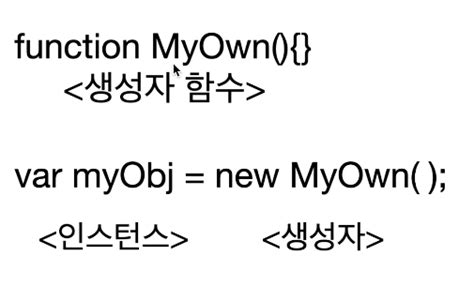 Js 생성자